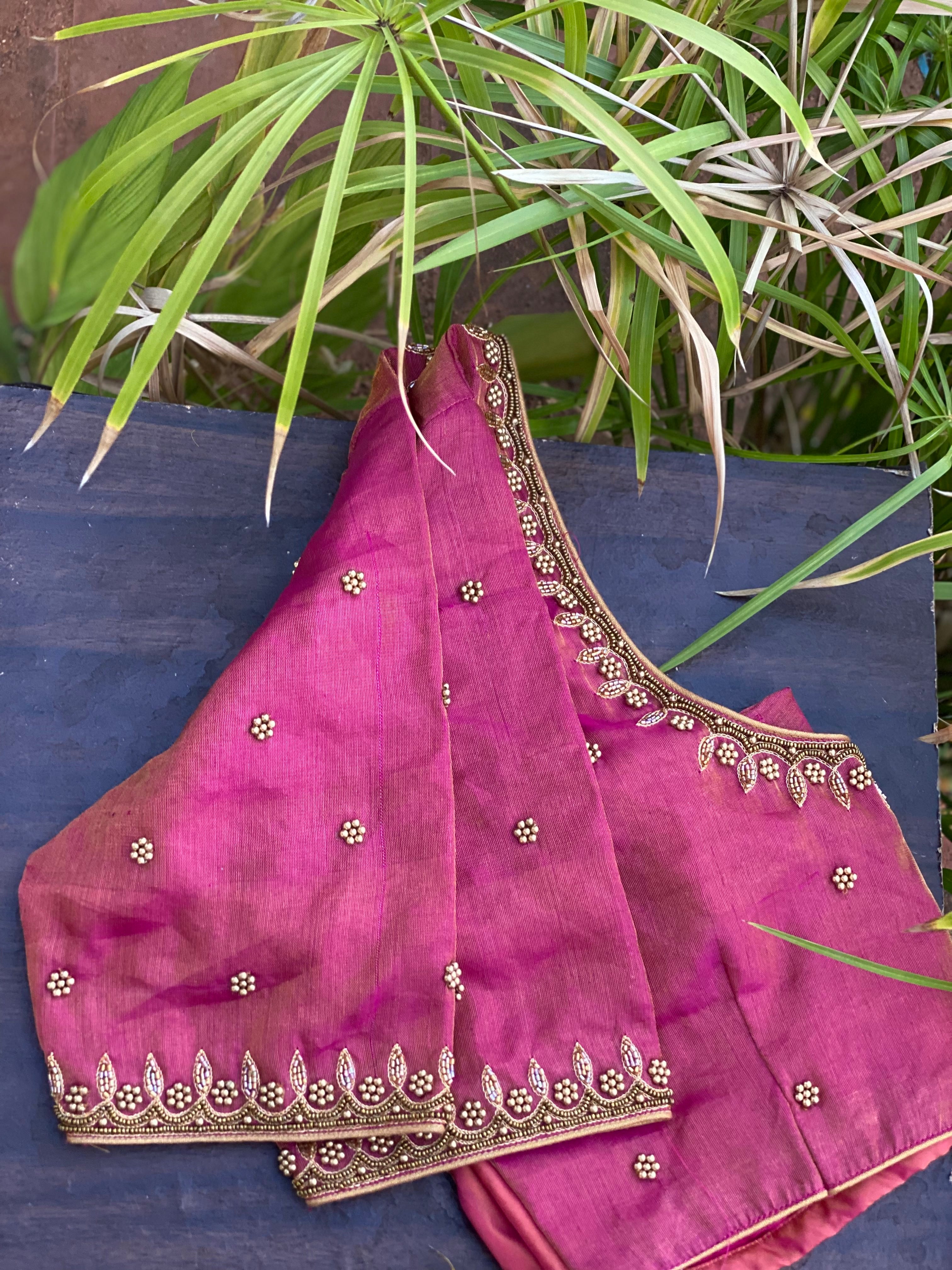 Saree Blouse Simple Work Designs Saree Blouse Designs Simple Work